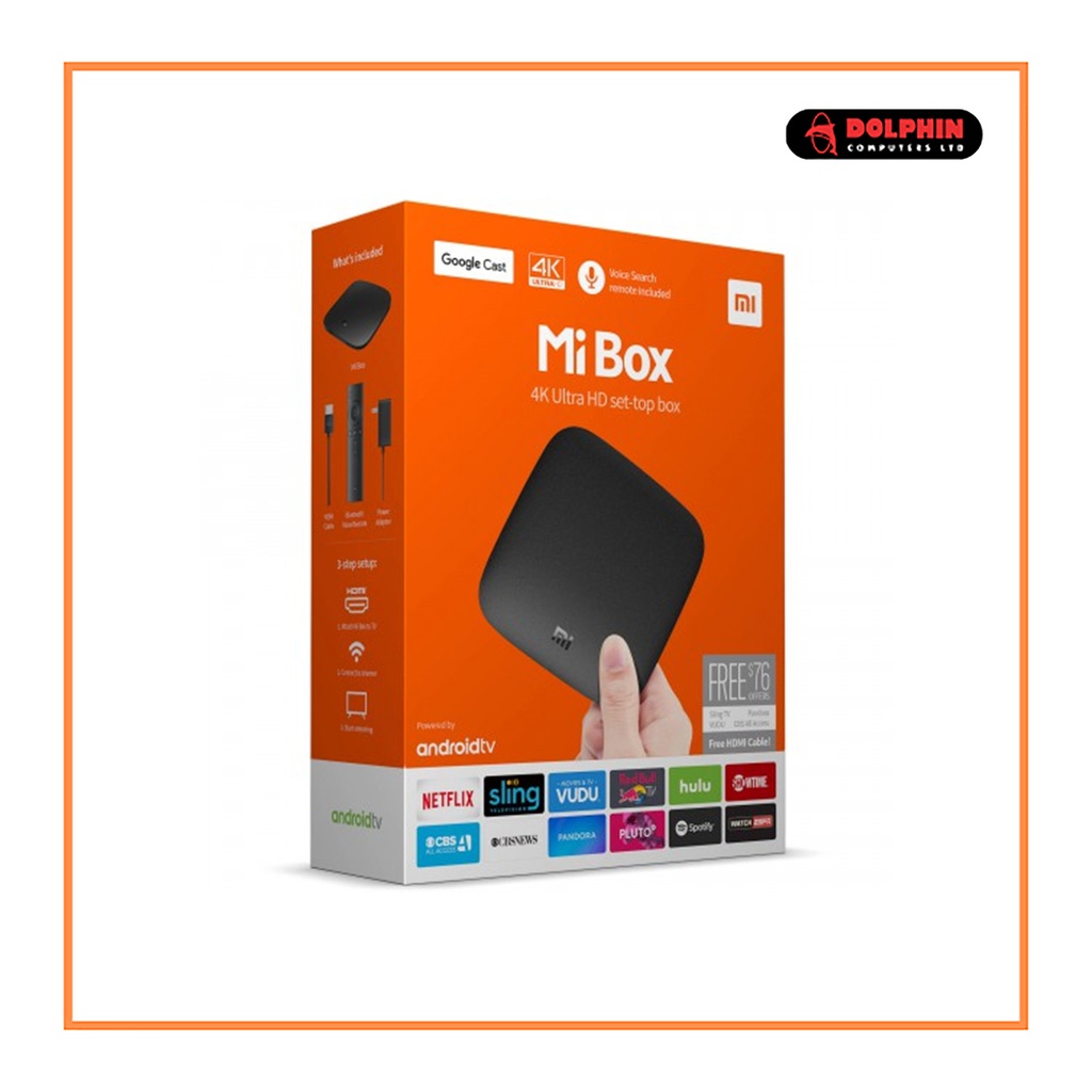 Xiaomi Mi MDZ-16-AB 4K WiFi Android Smart TV Box | Dolphin Computers Limited