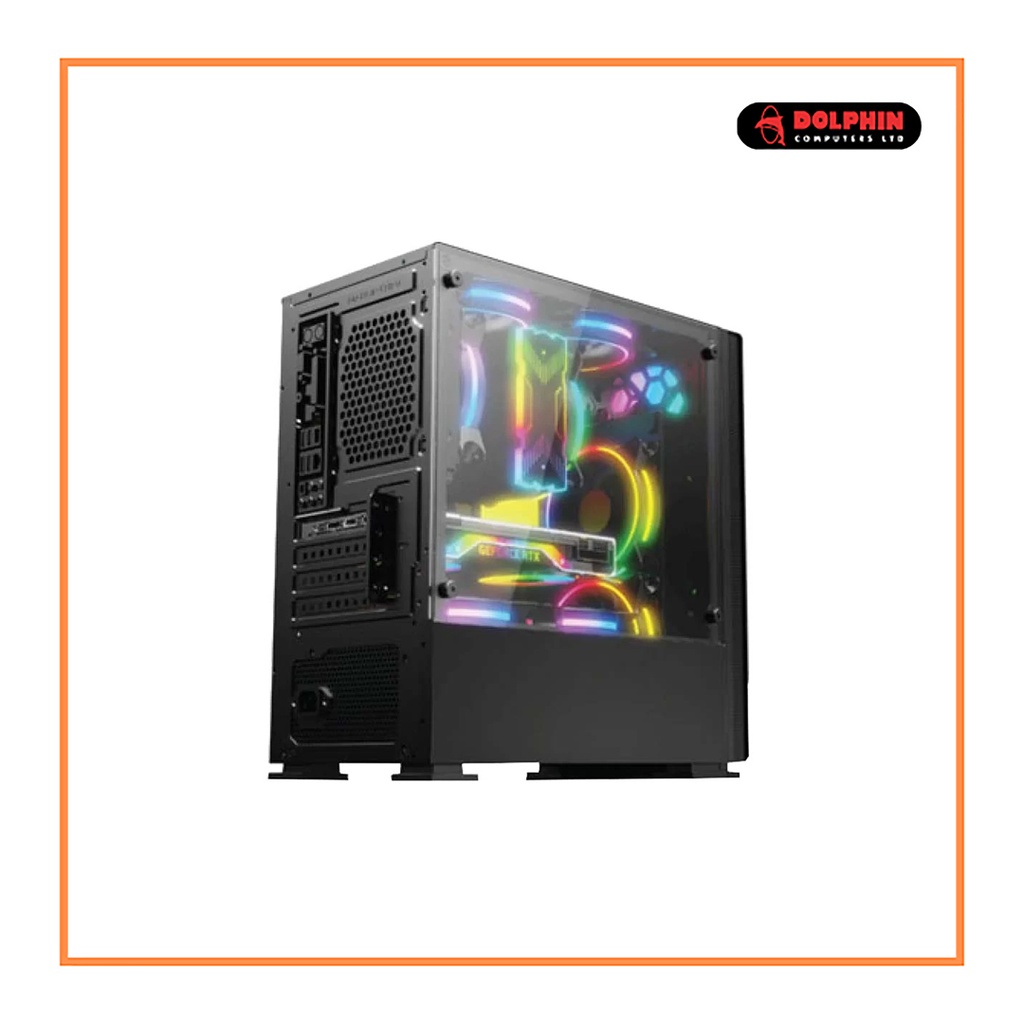 Revenger EVO RGB Mid Tower ATX Gaming Casing (Black) | Dolphin Computer ...