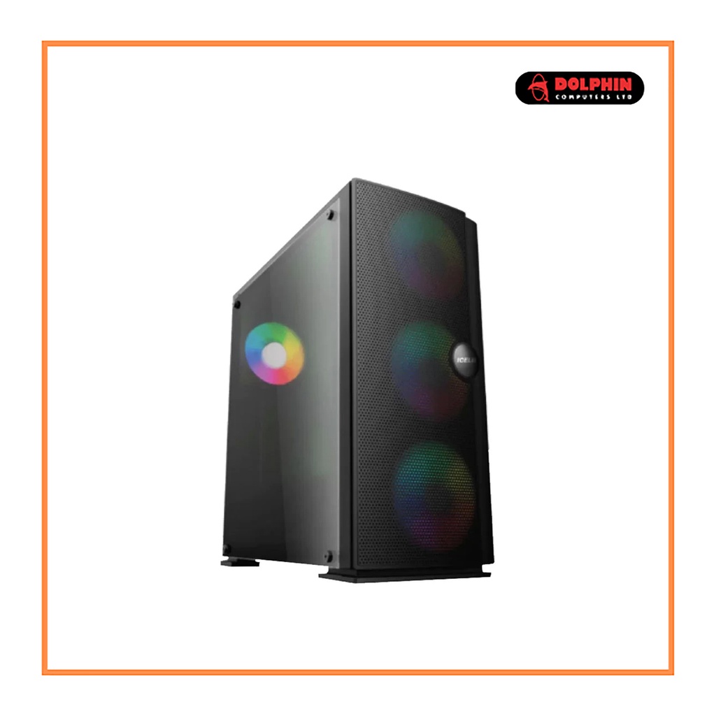Revenger G651 Mesh ARGB Mid Tower ATX Gaming Casing (Black) | Dolphin ...