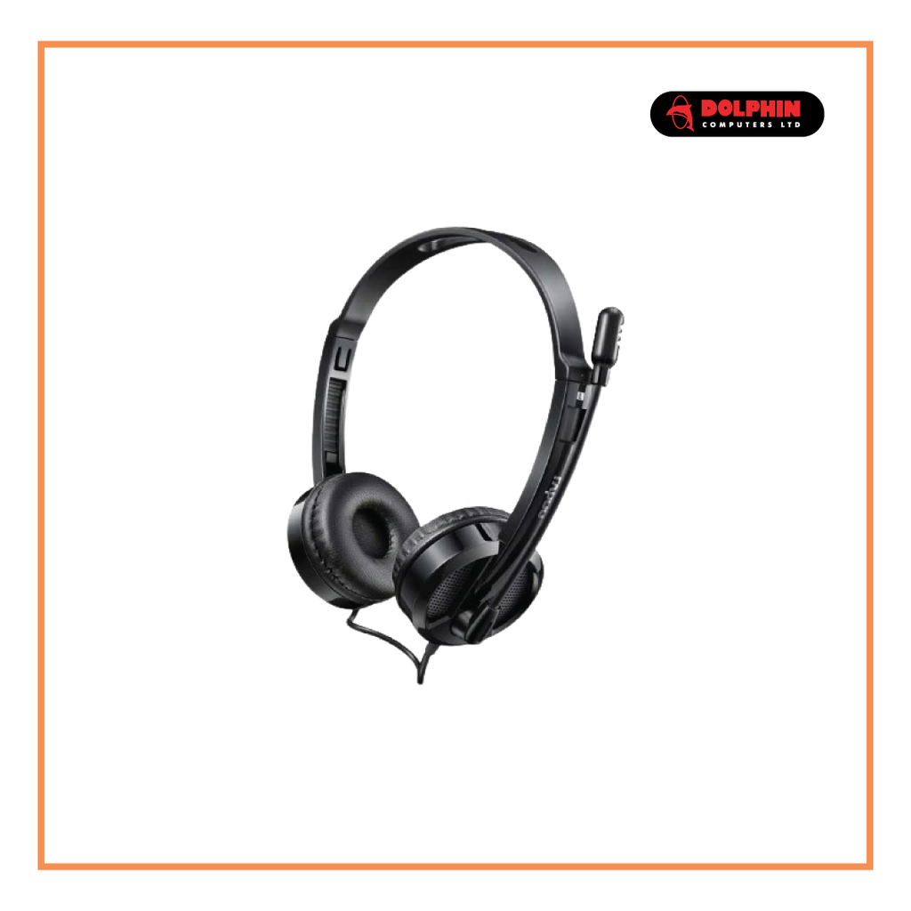 RAPOO EP20/H110/H120 BLUE ALL MINI MICROPHONE HEADSET | Dolphin ...
