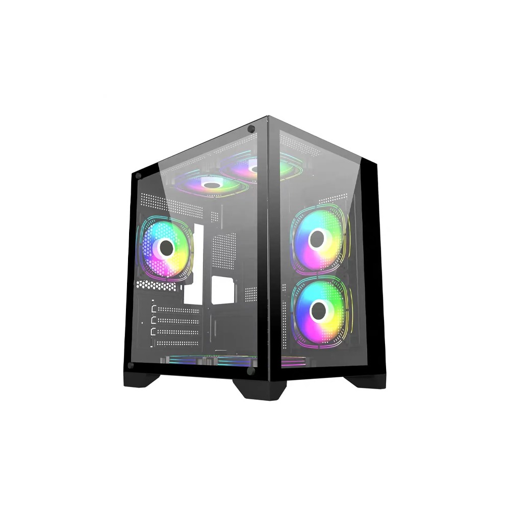 PC POWER ICE CUBE V2 2024 M-ATX Gaming Case (PP-H20-BK) | Dolphin ...