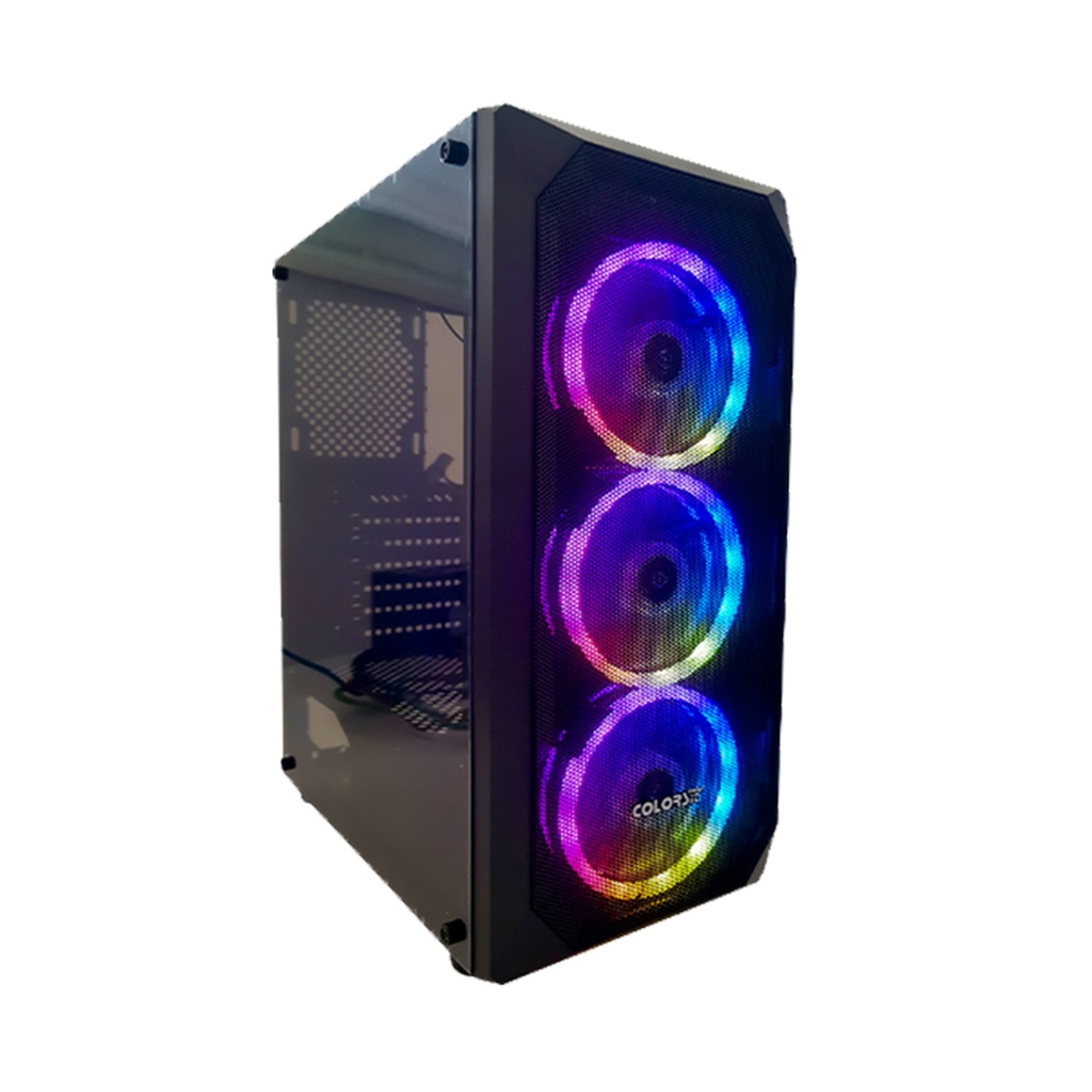 COMPRO L07ARGB GAMING CASING WITHOUT POWER SUPPLY | Dolphin Computers ...