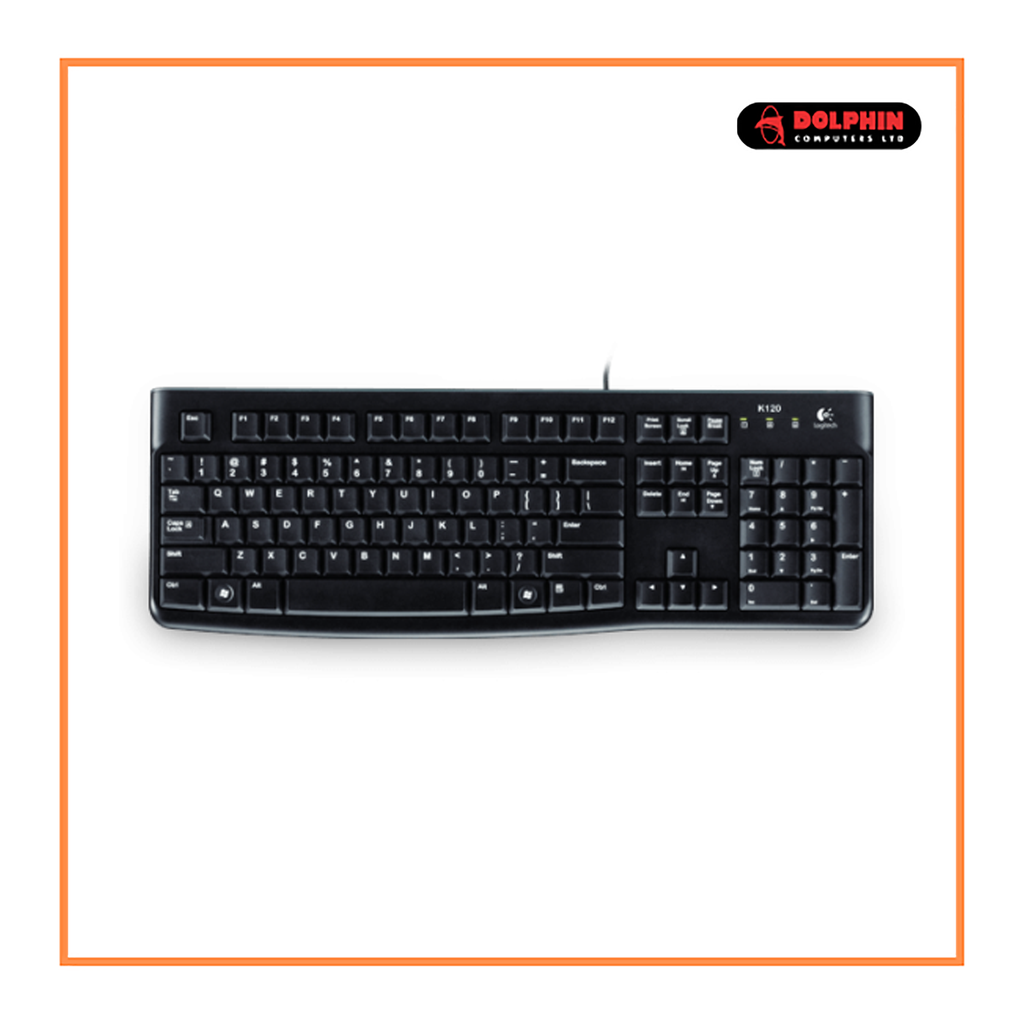 Logitech K120 USB Keyboard with Bangla | Dolphin Computers Limited