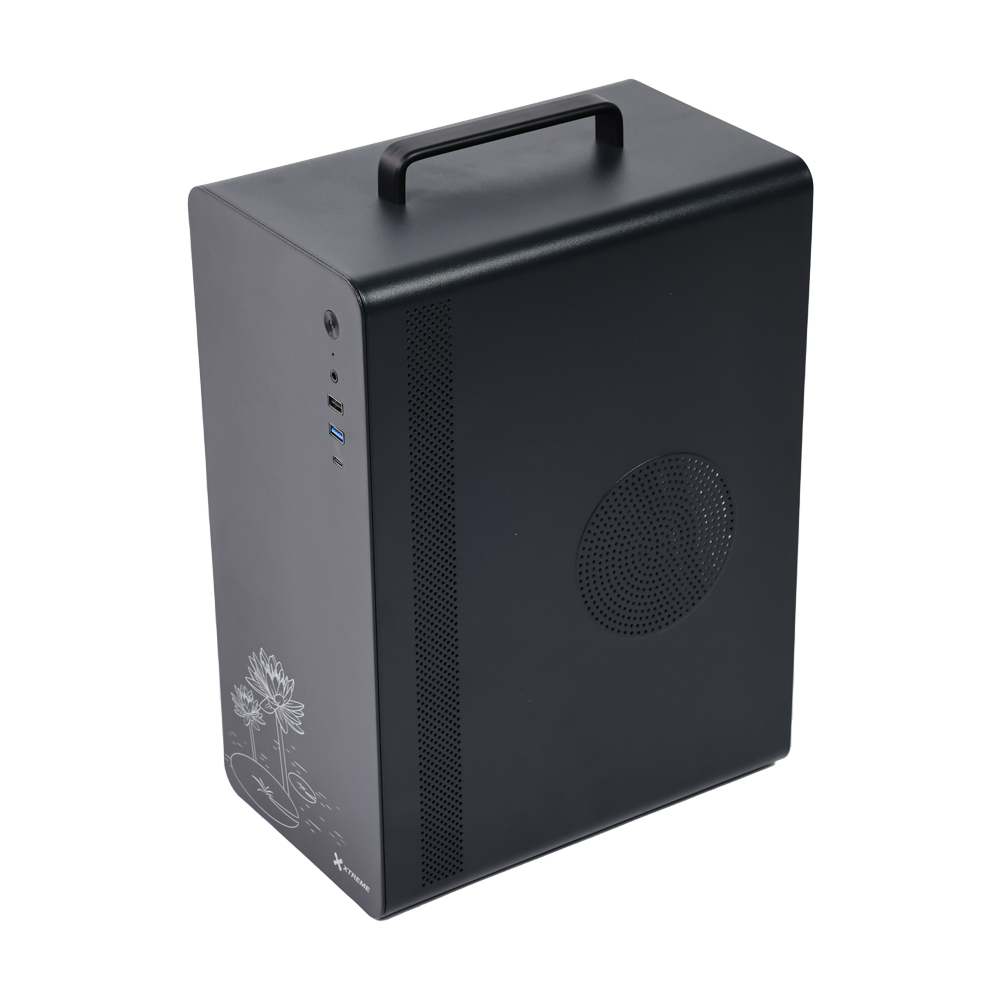 XTREME U200 BLACK HIGH QUALITY, USB3.0 + TYPE C COMPUTER CASE WITH ...