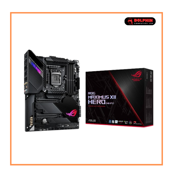 Asus ROG Maximus XII Hero Z490 Intel 10th Gen Wi-Fi ATX Motherboard ...