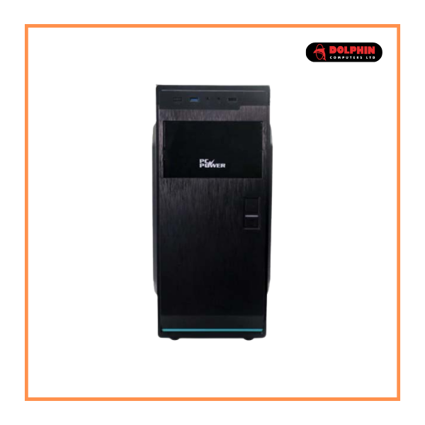 PC Power 180G/180l/180B/180F Mid Tower Black Desktop Case with Standard ...