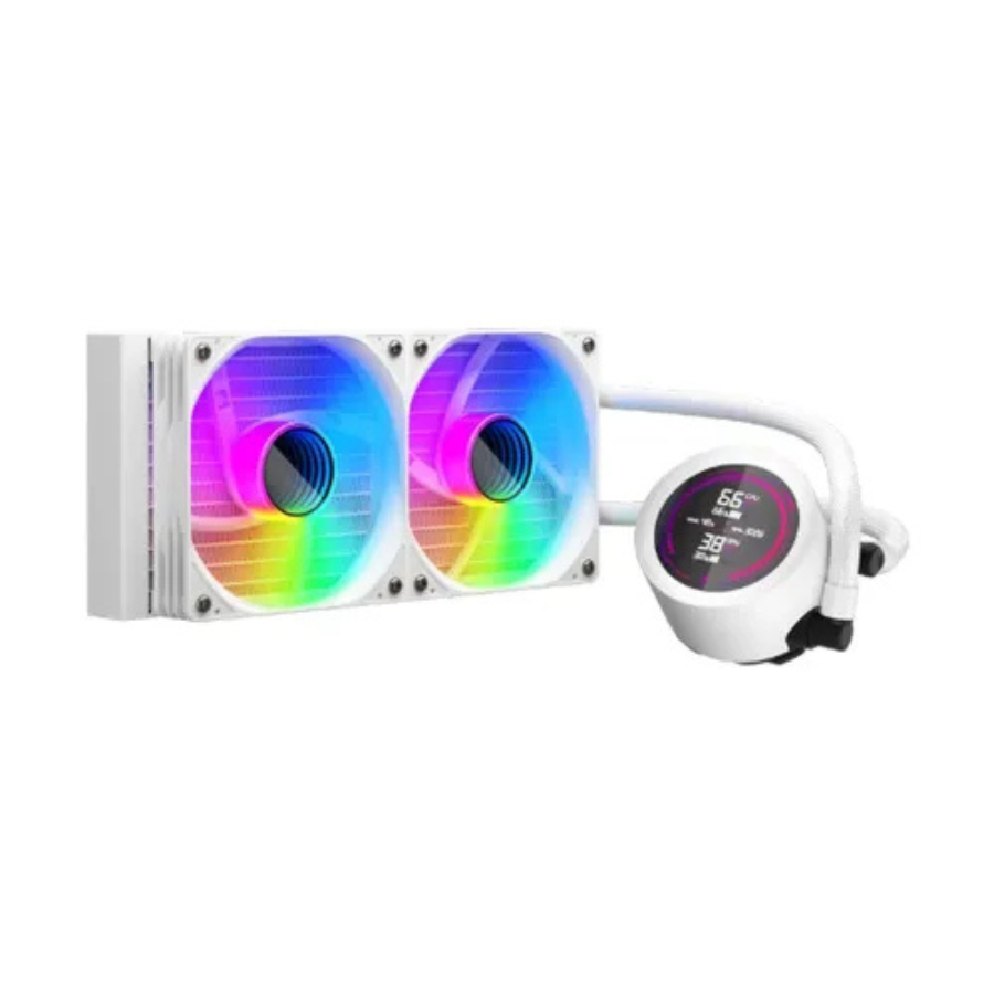 CPU COOLER 1ST PALYER TS4 240 WHITE | Dolphin Computers Limited